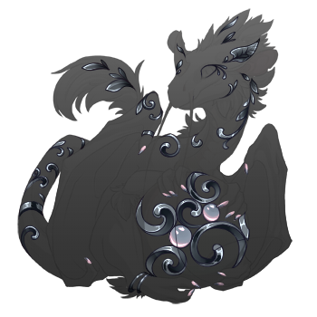 Gloomwater Labs - Pearl H Filigree | Skins and Accents | Flight Rising