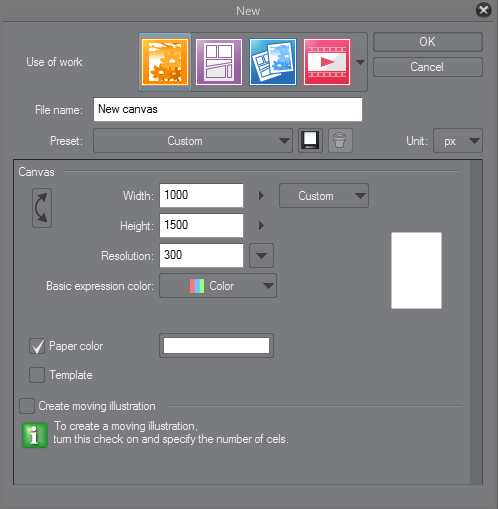 What is causing the preview for a new canvas to appear so small? : r ...