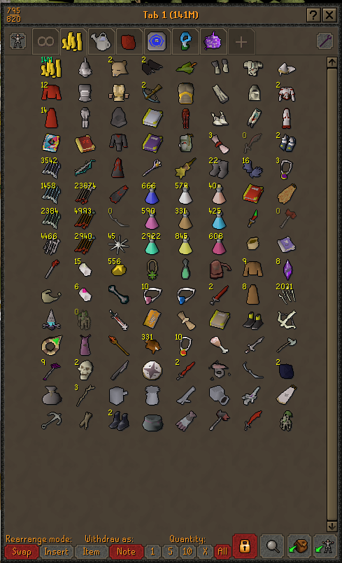 [2 def Iron Pure // 2 PETS, 3rd AGE VAMBRACES, MAXED PURE GEAR, NEAR ...