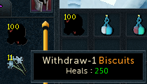 My bank is broken and when I withdraw items they are blacked out also ...