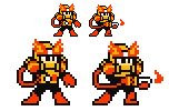Mega Man Revolution Robot Master Redesigns - Phase 1