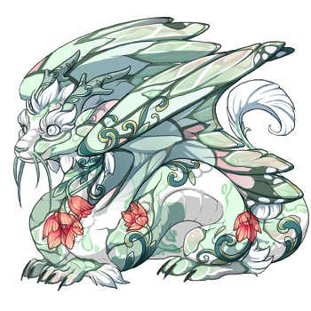 Gloomwater Labs - Pearl H Filigree | Skins and Accents | Flight Rising