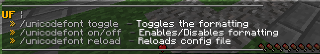 Unicode Font | SpigotMC - High Performance Minecraft Software