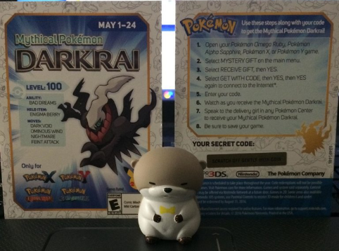 Darkrai Codes Raffle (NA) | Closed