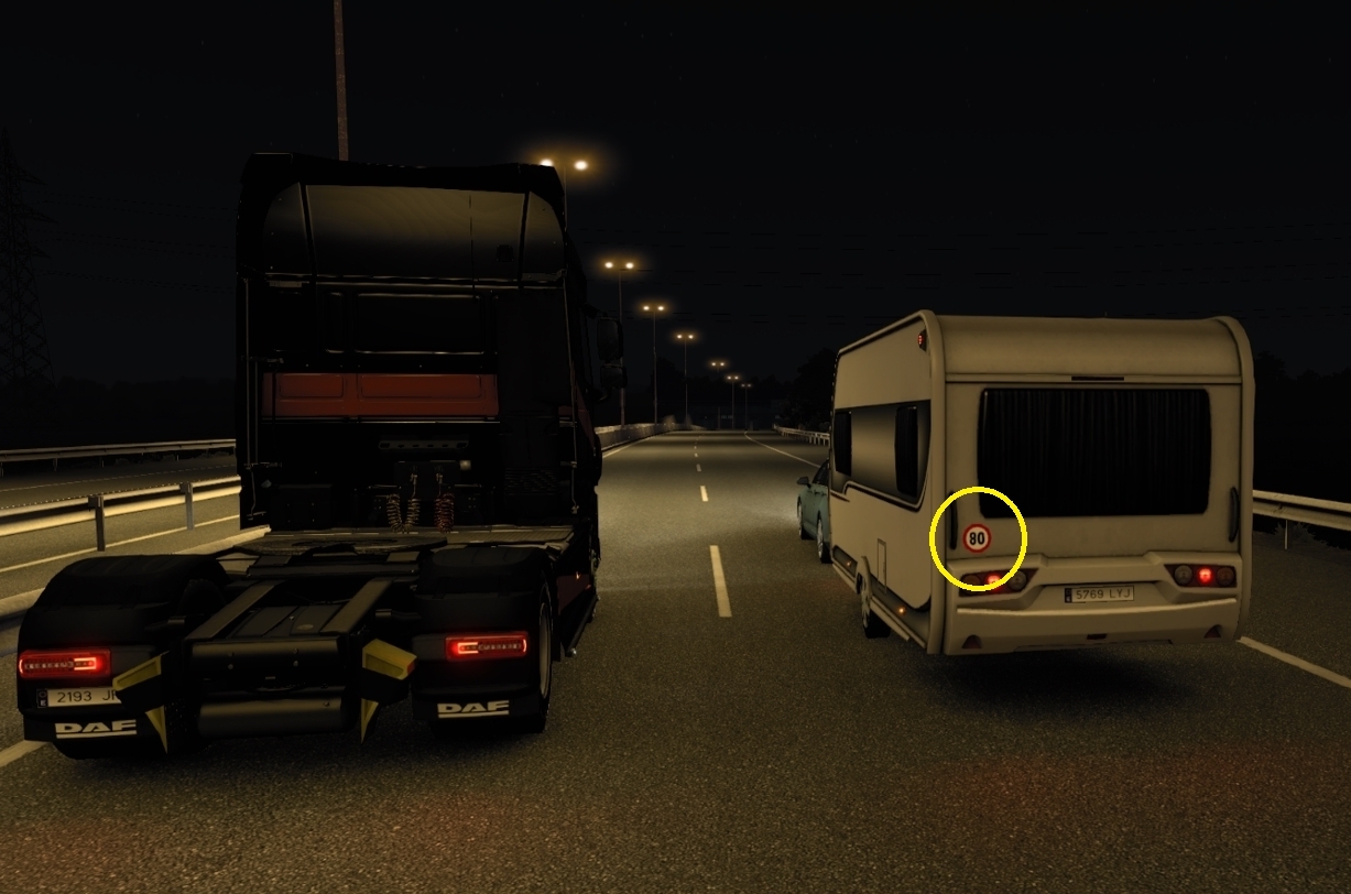 Car with trailer, wrong speed limit in Spain [NOT A BUG] - SCS Software