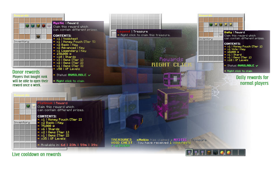 [NEW] SKYBLOCK SETUP | [50% OFF] | Mining world | Custom menus | Shards ...