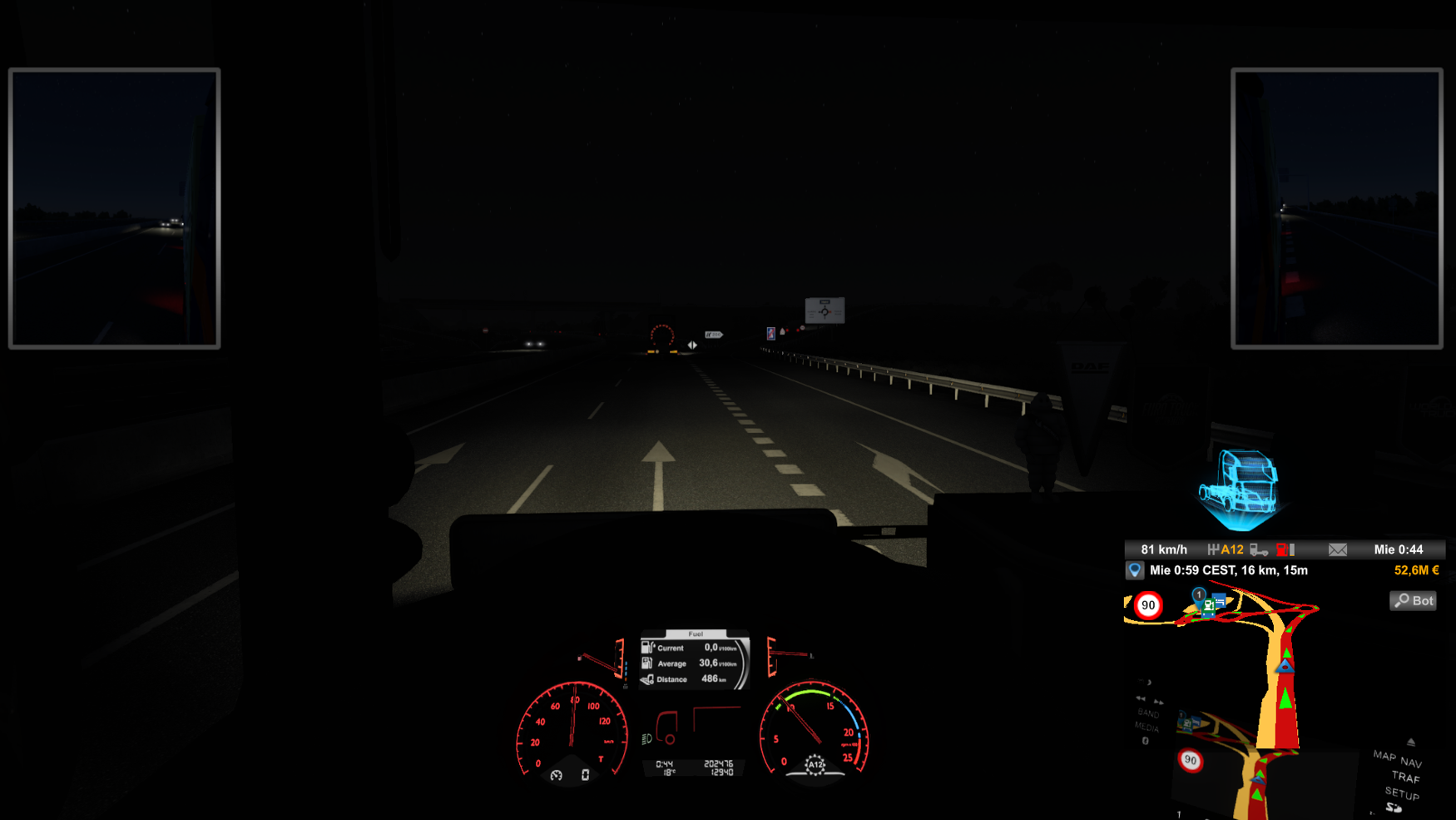 AI tail lights not working in some trailers - SCS Software