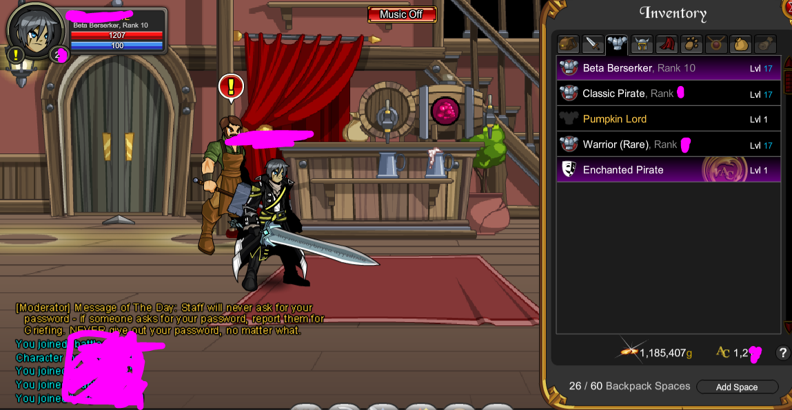 [SOLD] 2008 Aqw Beta Berserker Account - MPGH - MultiPlayer Game Hacking & Cheats
