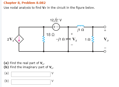 Solved Chapter 8, Problem 8.065 Use the supernode technique | Chegg.com