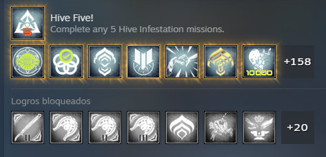 Problem with steam achievements. - General - Warframe Forums