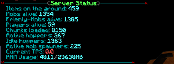 Low TPS ( JAVA use 700% CPU ) | SpigotMC - High Performance Minecraft ...