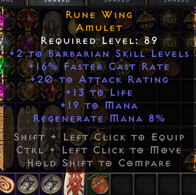Sell Some Gg Crafted Caster Amulets - Topic - d2jsp