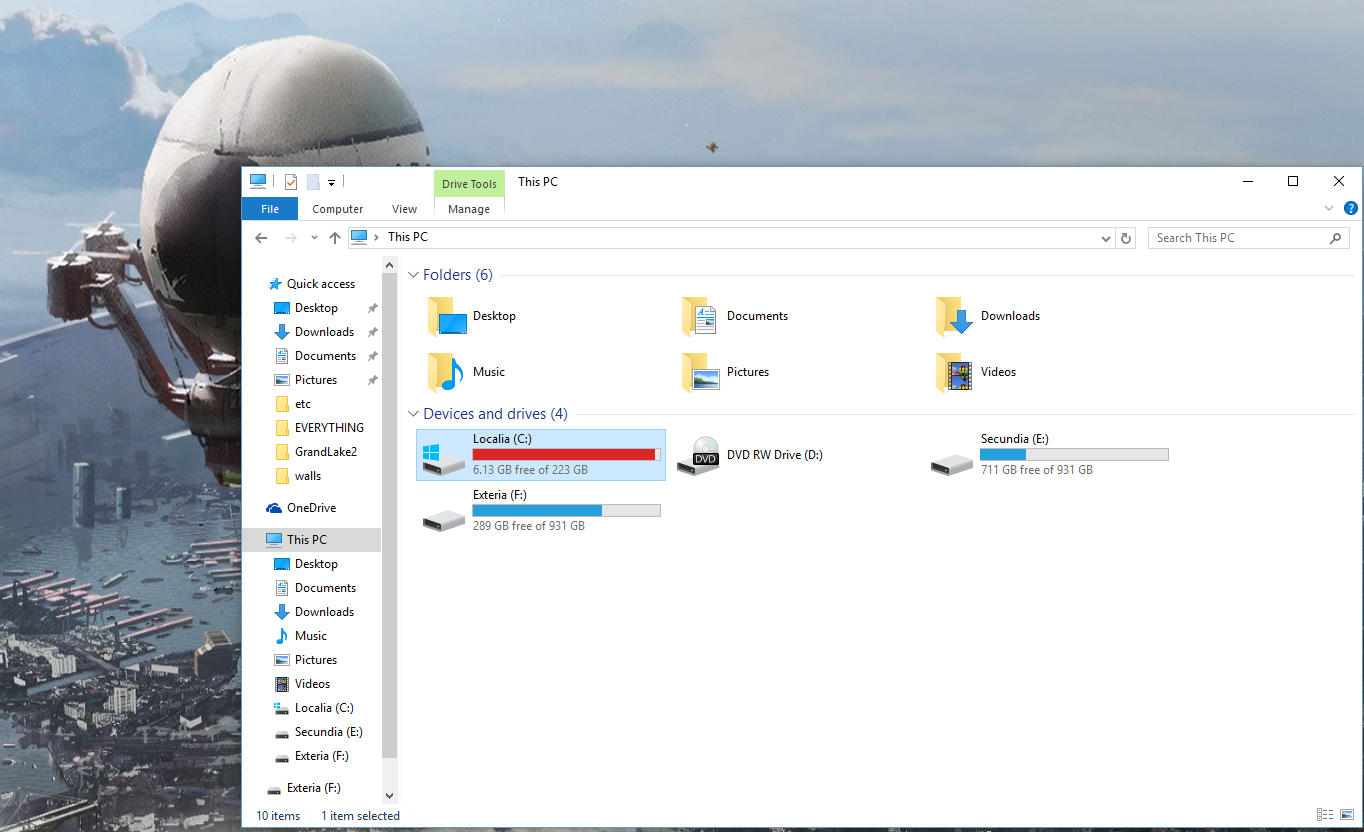 How to revert Windows Explorer main screen to This PC : r/pcmasterrace