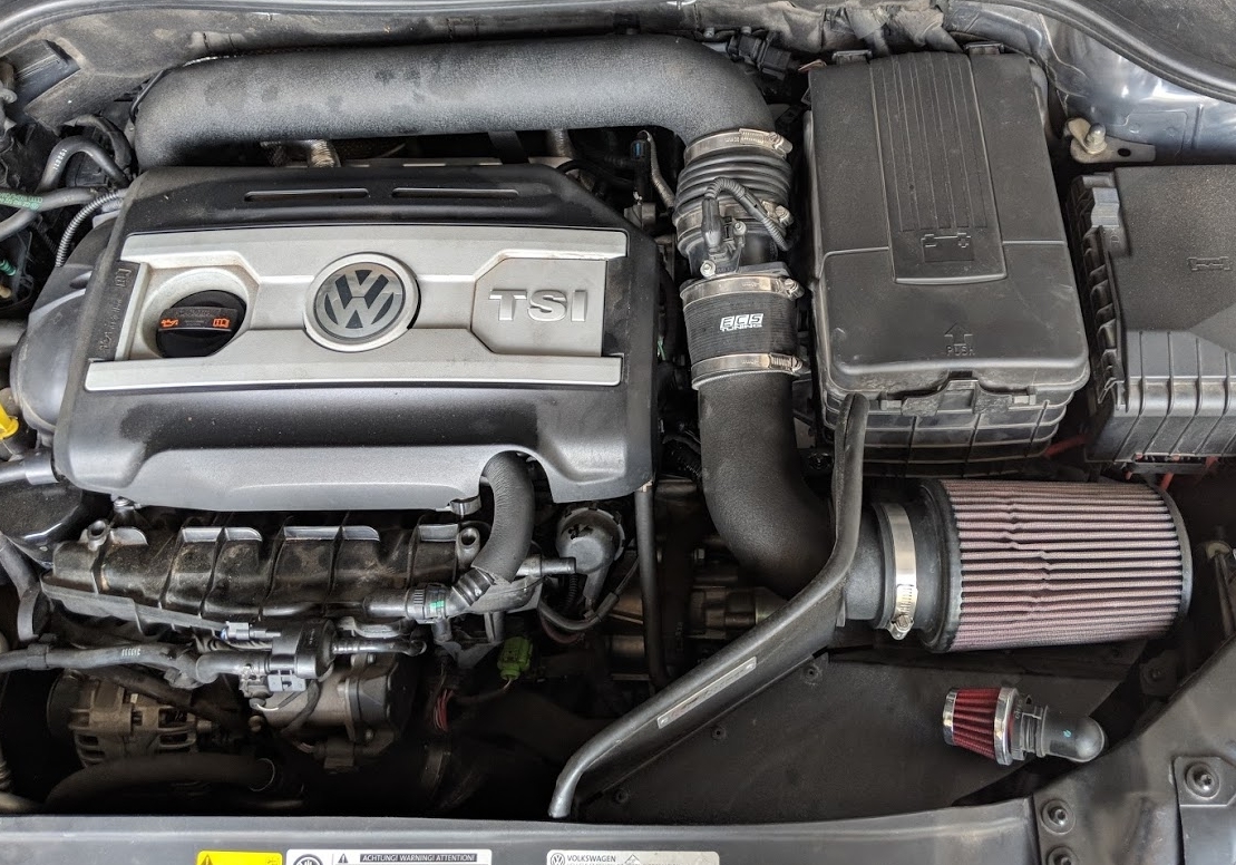 FS: CTS Turbo downpipe and ECS Tuning Intake | VW GTI MKVI Forum / VW ...