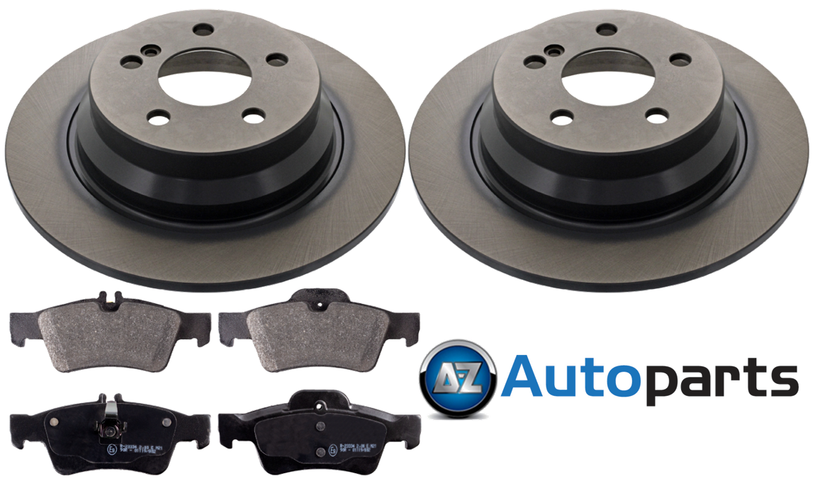 For Mercedes - E200 E220 E240 E270 W211 2002-2009 Rear Brake Discs and ...