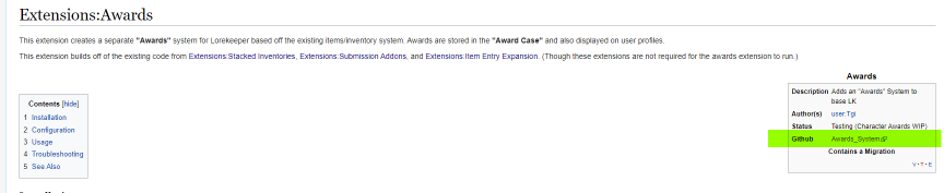Tutorial: Installing Extensions - Lorekeeper Wiki