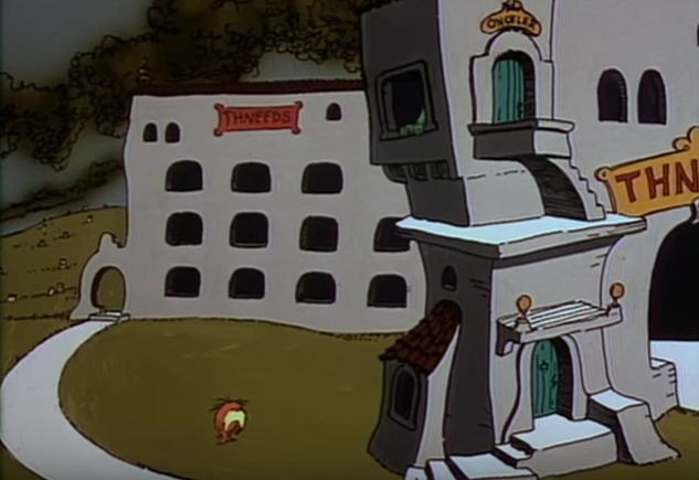 In honor of Dr. Suess Day, here's a picture of my WIP Thneed Factory ...