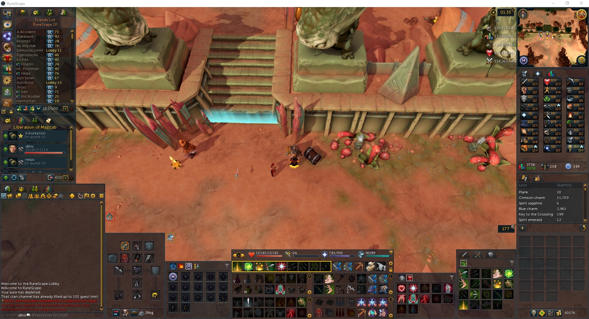 What kind of interface do you use? I'm curious! Here is mine :) : runescape
