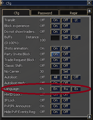 Guide - How to set up languages and add your own | Best team of L2 Game Server development