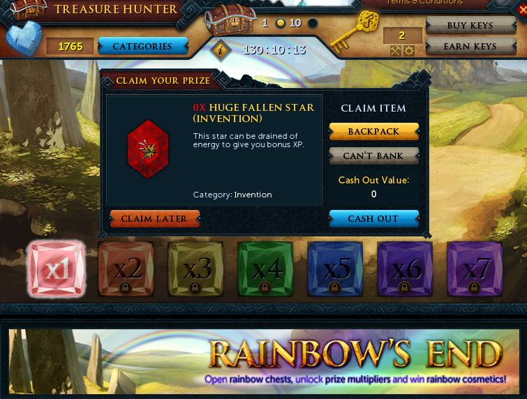 TH winning 0x huge fallen star : r/runescape