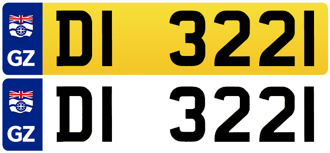 NationStates • View topic - Your nation's license plates?