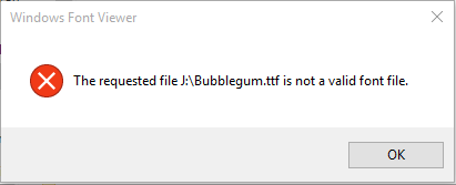 Invalid Font - Troubleshooting - Linus Tech Tips
