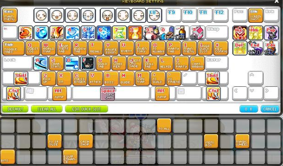 Zero keyboard layout : r/Maplestory