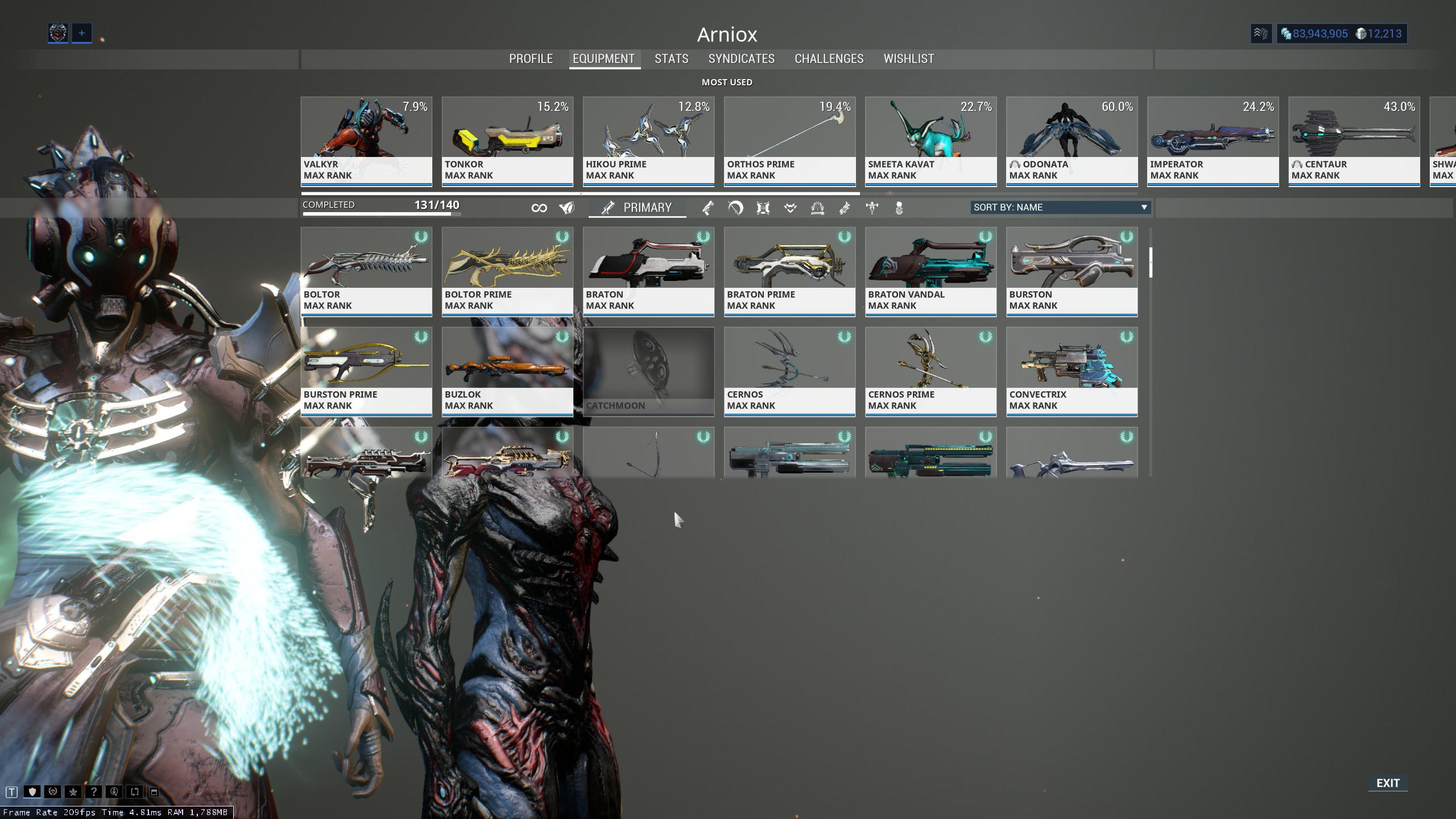 Primary Kitguns appearing as unmastered in profile - Page 2 - General - Warframe Forums