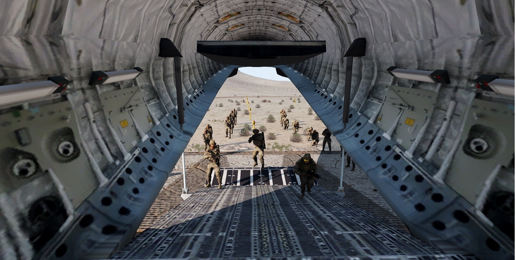 52 players recreating Operation Rhino - Airfield seizure : r/arma