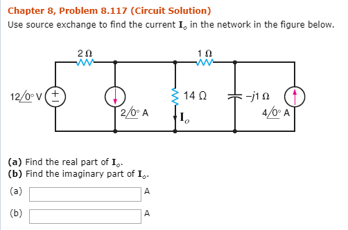 Solved Chapter 8, Problem 8.117 (Circuit Solution) Use | Chegg.com