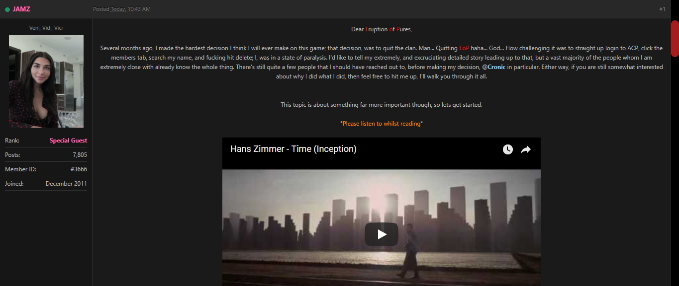 sincere or recruiting stunt? - Community Discussion - The Runescape ...
