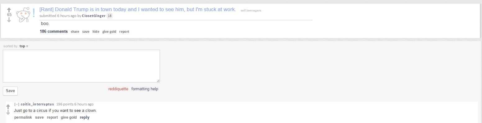 The place for sensible chuckling