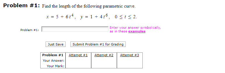 Solved Problem #1: Find the length of the following | Chegg.com