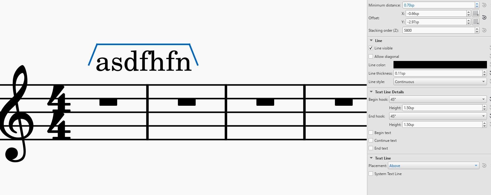 Hey to write something under bracket in musescore? : r/Musescore