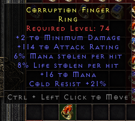 Dual Leech Ring - Topic - d2jsp