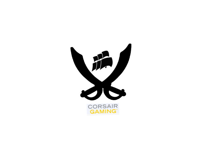 My new version of the Corsair logo. I believe it was supposed to look ...