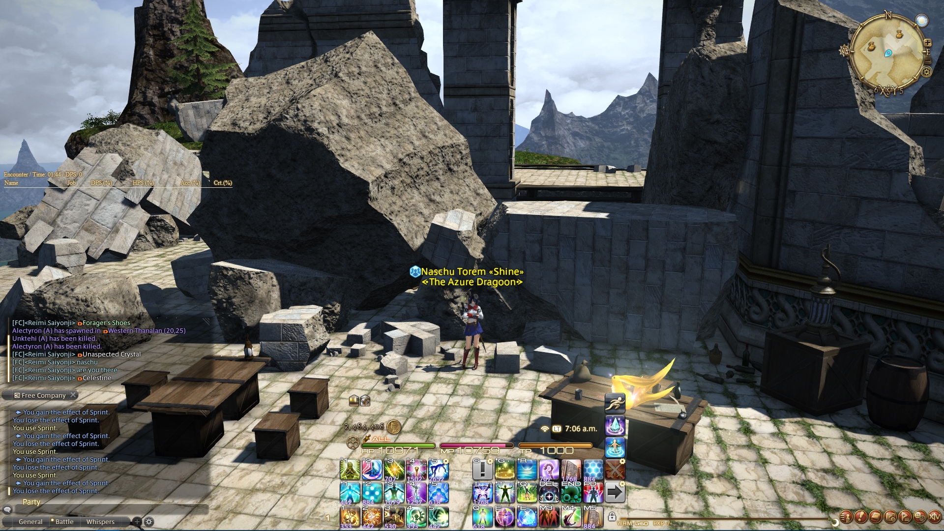 Expert WHMs out there, please show me a screenshot of your HUD layout ...