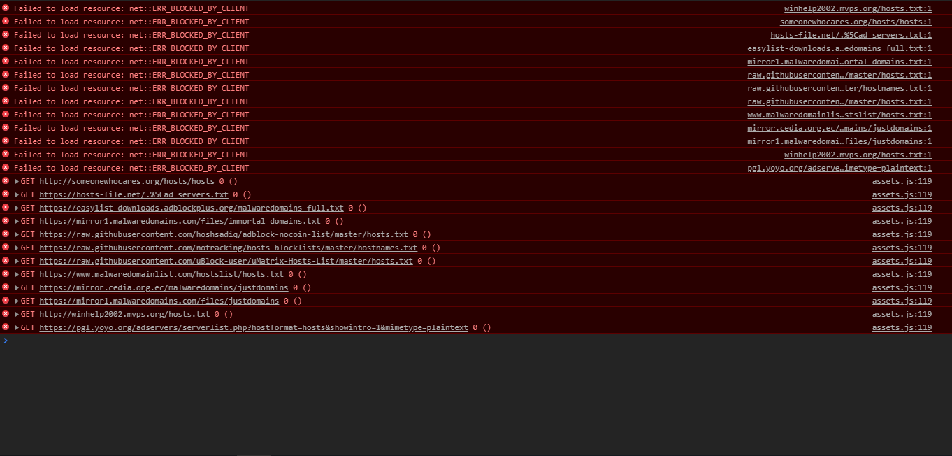 Cannot UPDATE Assets · Issue #995 · gorhill/uMatrix · GitHub