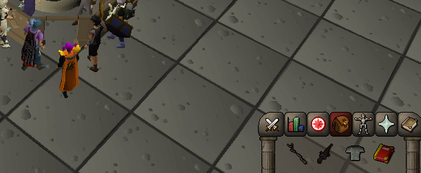 [Selling] 40def obby tank [Torso, Slayer staff, darklight, bone dagger ...