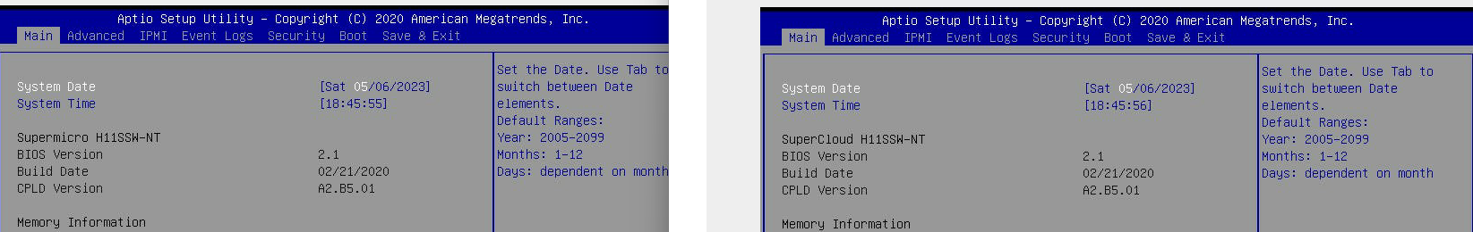 Supermicro H11SSW-NT BIOS upgrade failed no post/black screen ...