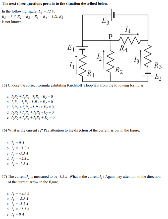 Solved The next three questions pertain to the situation | Chegg.com