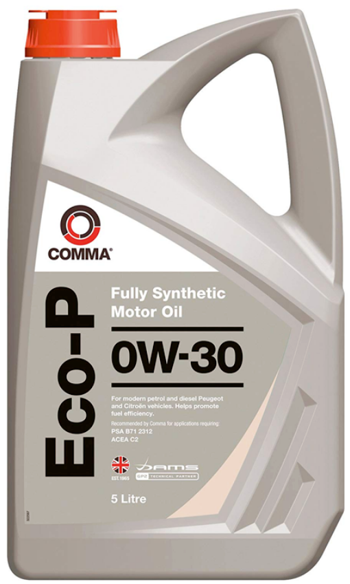 Comma - Eco-P Motor Oil Car Engine Performance 0W-30 Fully Synthetic FS ...