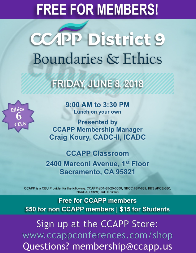 CCAPP Weekly Dispatch