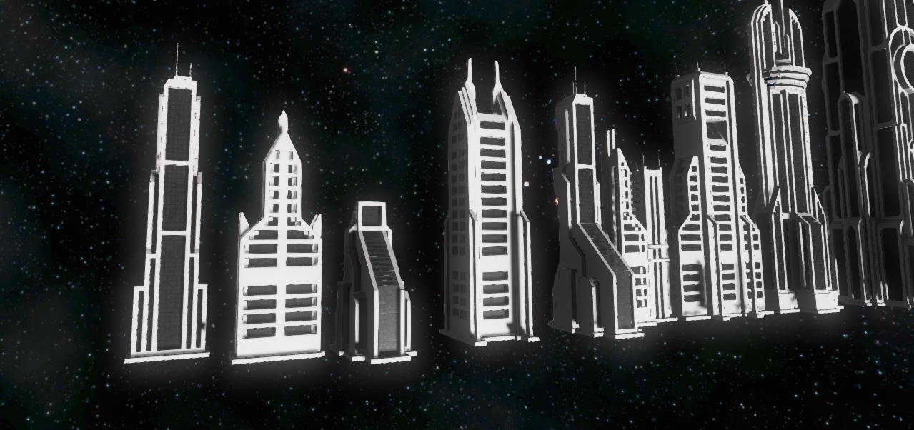 Coruscant Skyscrapers
