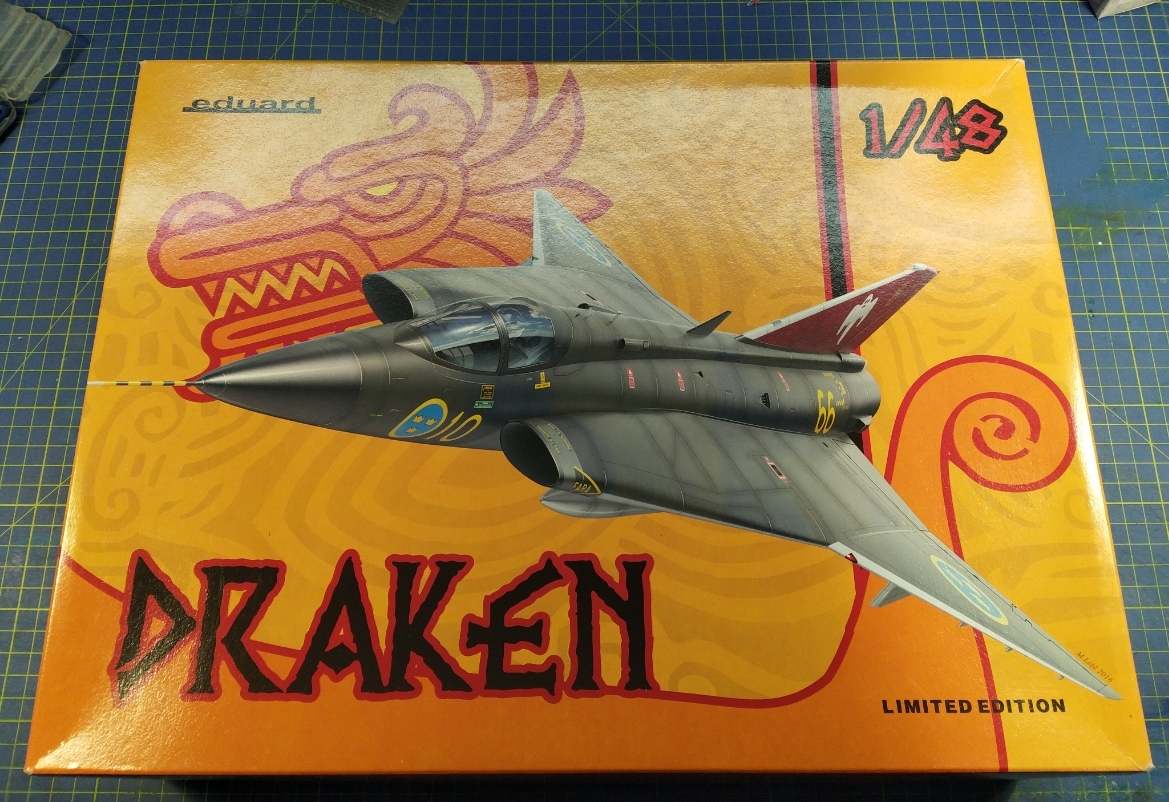 Eduard 1/48 Draken Limited Edition - J 35J grey camo - Nordic GB ...