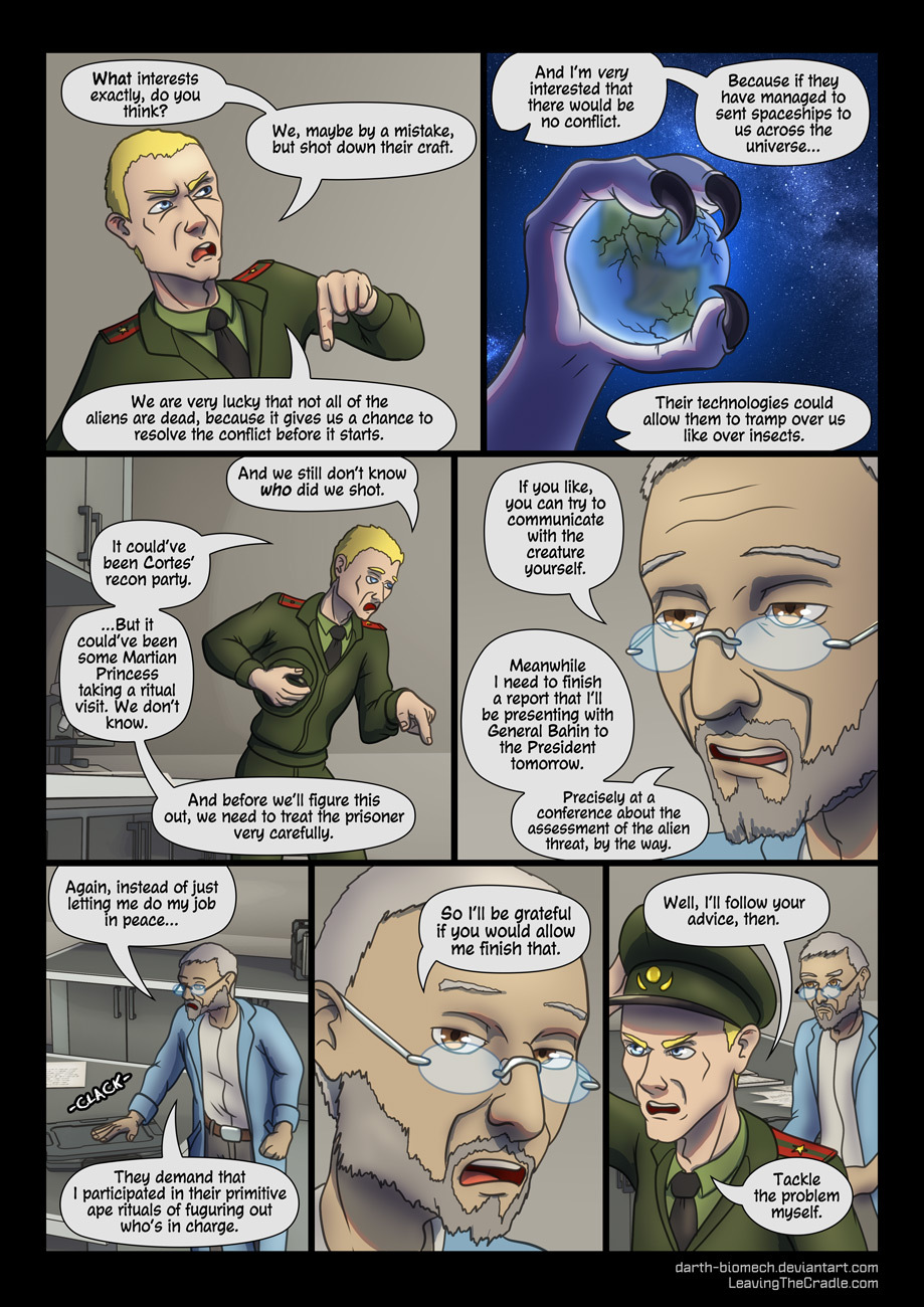 Pages 172 of my 'Leaving The Cradle' webcomic, worldbuilding, and other ...