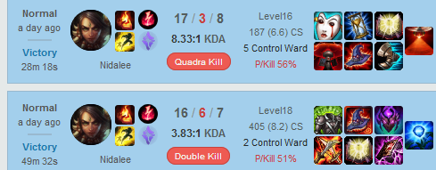 good news nidalee mid was now rework and playable again, now her name ...