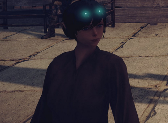 This random unnamed android NPC is REALLY cute! : r/nier