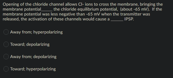 Solved An action potential can be generated by temporal | Chegg.com