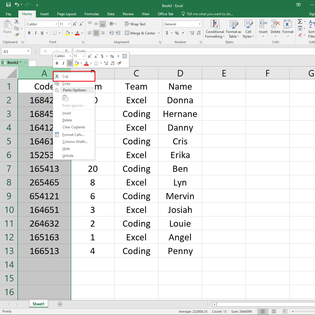 The Excel Move Column Tutorial 500 Rockets Marketing